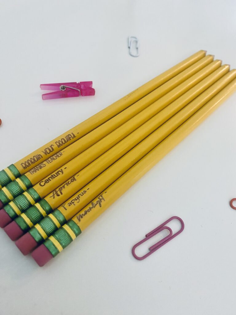 Custom Pencils – Peas In A Pod Designs